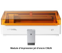 xTool Pack M2 Color Print – Machine Laser 20W + Module Jet d’Encre ...