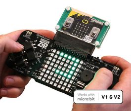 Manette de jeux GAME ZIP 64 pour BBC micro:bit - Kitronik