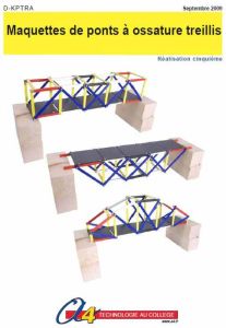 Pont treillis | Maquette expérimentale