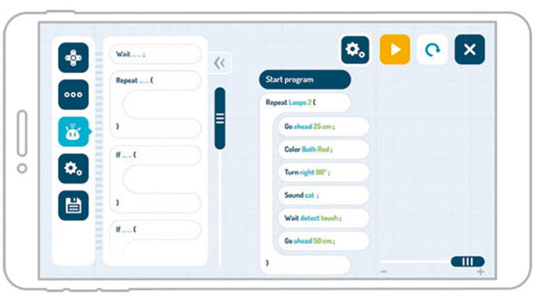 Robot programmable Photon
